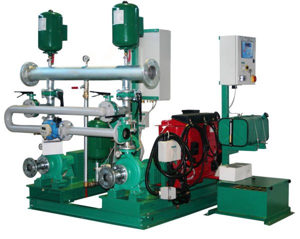 Enerji ve Tesisat - Yangın ile mücadelede Wilo Pompa Sistemleri